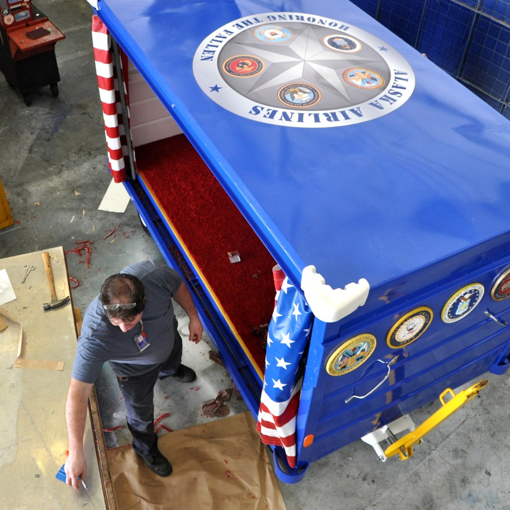 At Alaska Airlines, honoring the fallen and their families - Alaska ...