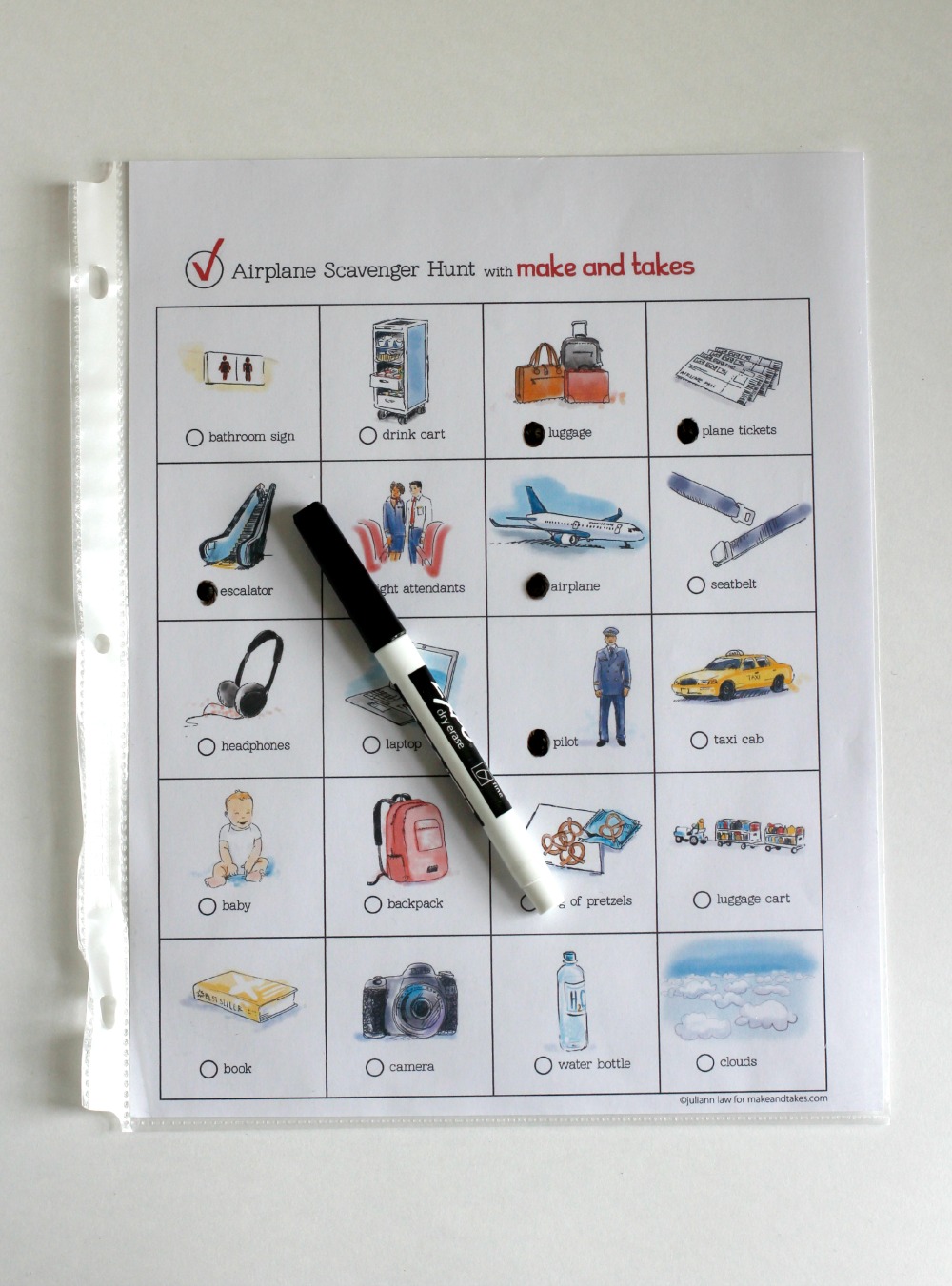 Printable: airplane scavenger hunt for kids - Alaska Airlines, Hawaiian ...