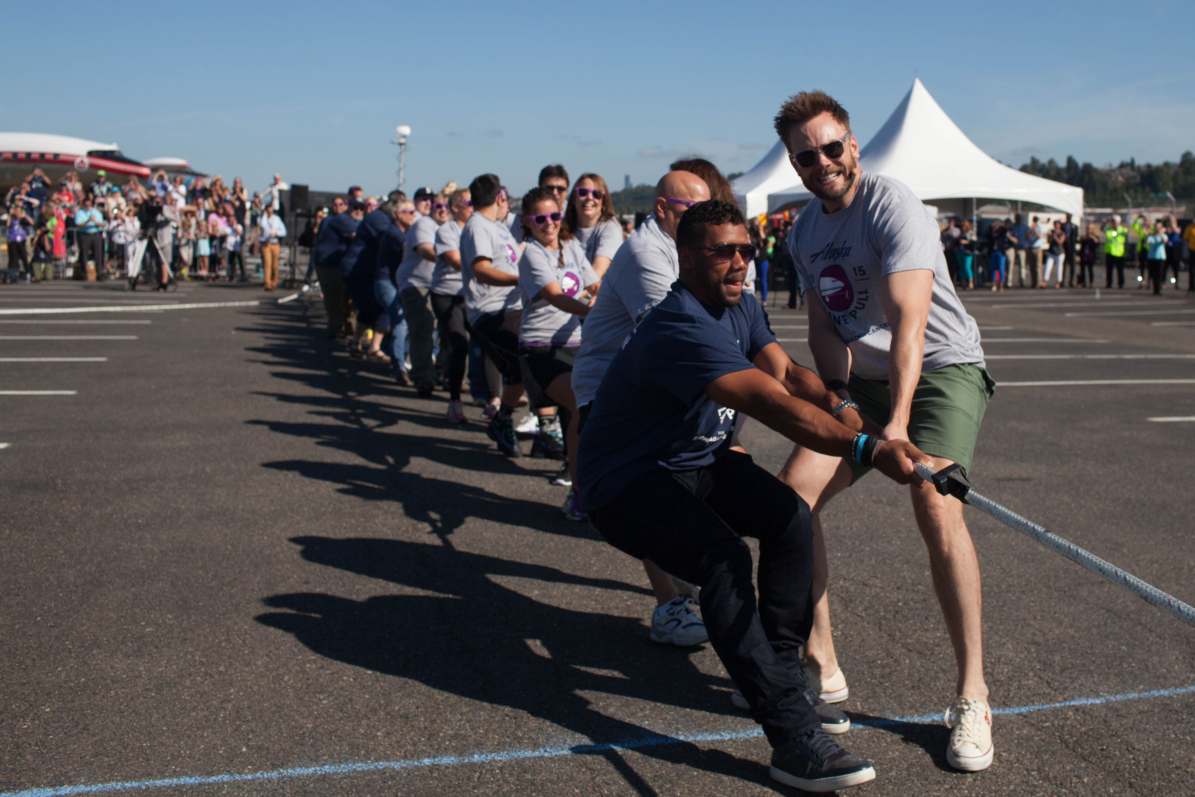 Team Russell vs. Team Joel: Game on - Alaska Airlines, Hawaiian ...