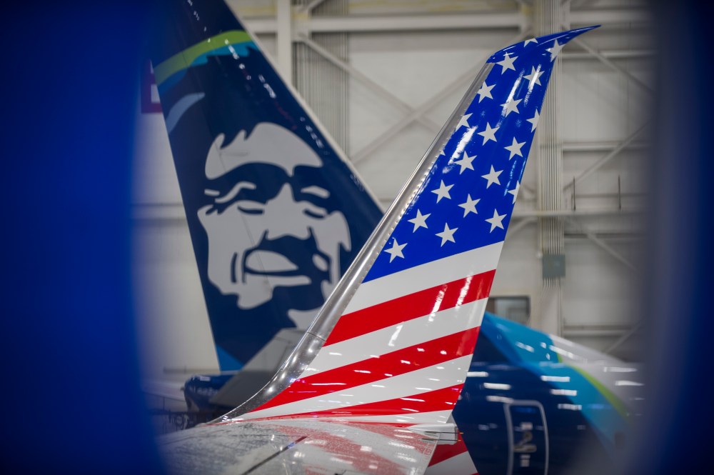 Honoring those who serve: Alaska Airlines unveils its newest livery ...