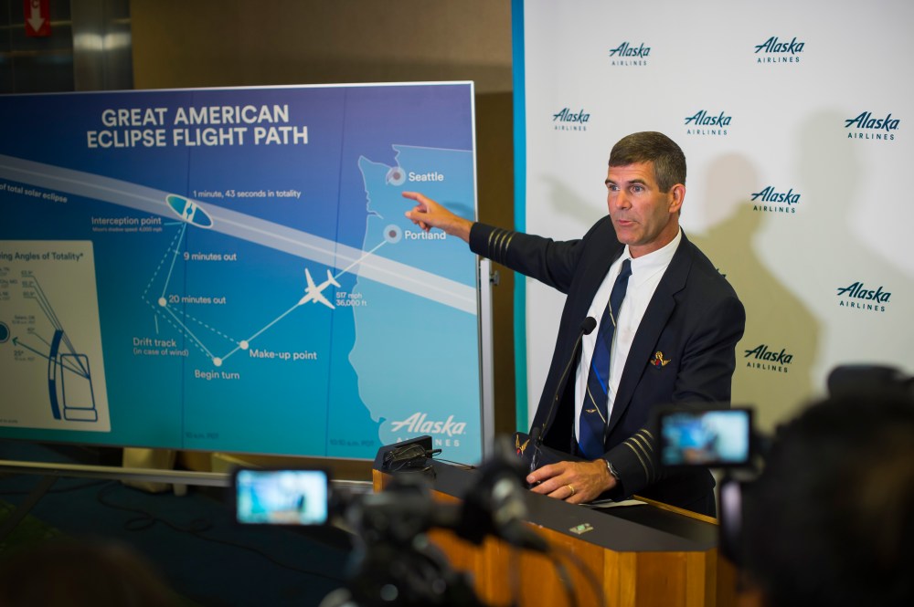 Threading the celestial needle: Catching the Great American Eclipse at ...