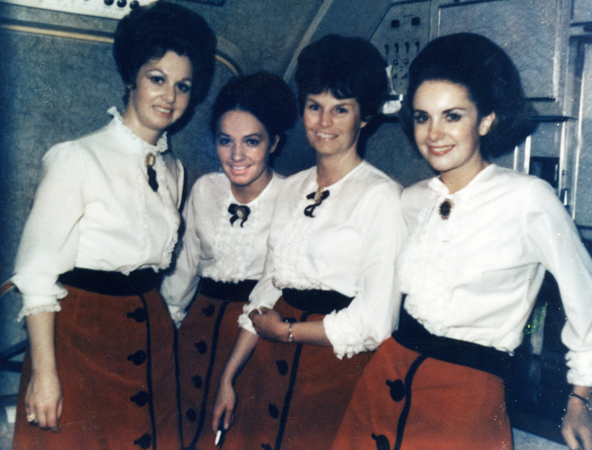 Fashion flashback: Airline uniforms evolve through the years - Alaska ...