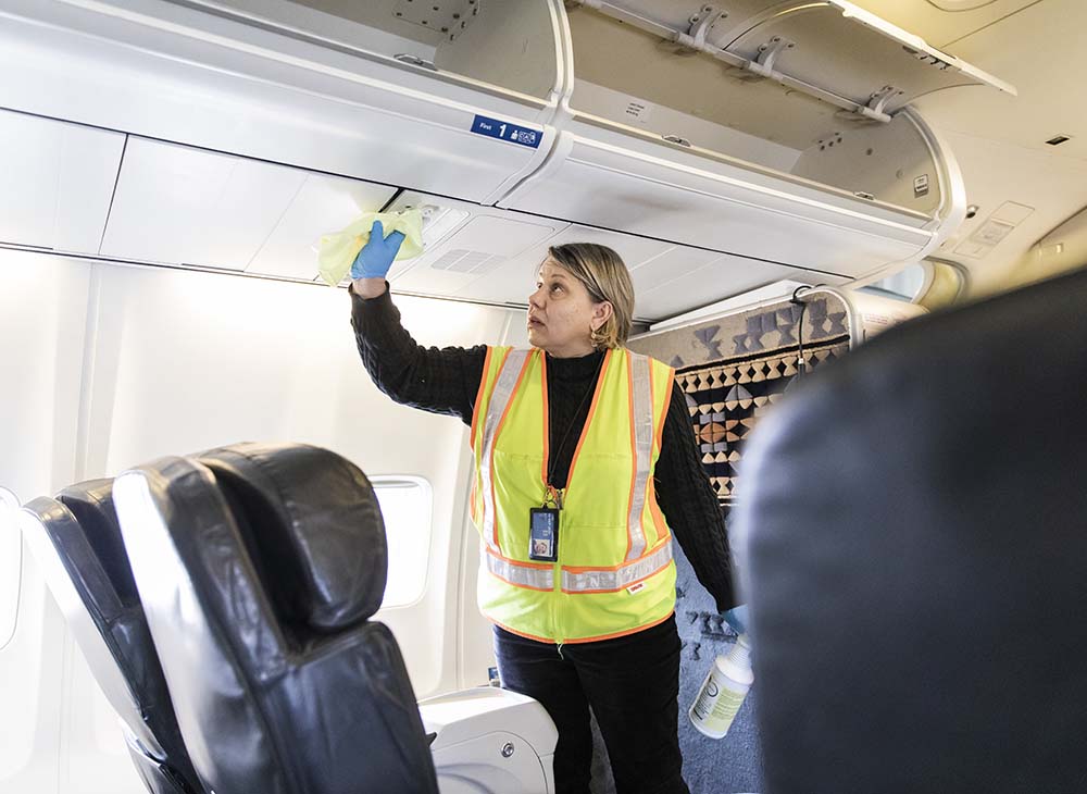 Photos: Aircraft, enhanced cleaning, cabin air - Alaska Airlines News