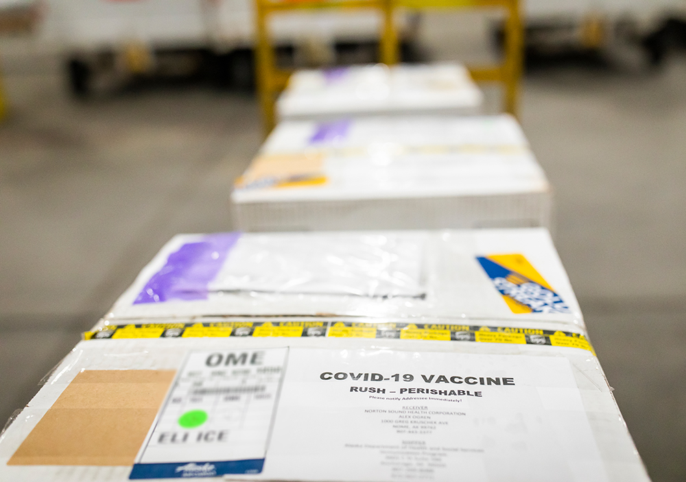 Alaska Airlines transports lifesaving COVID-19 vaccine safely to rural ...