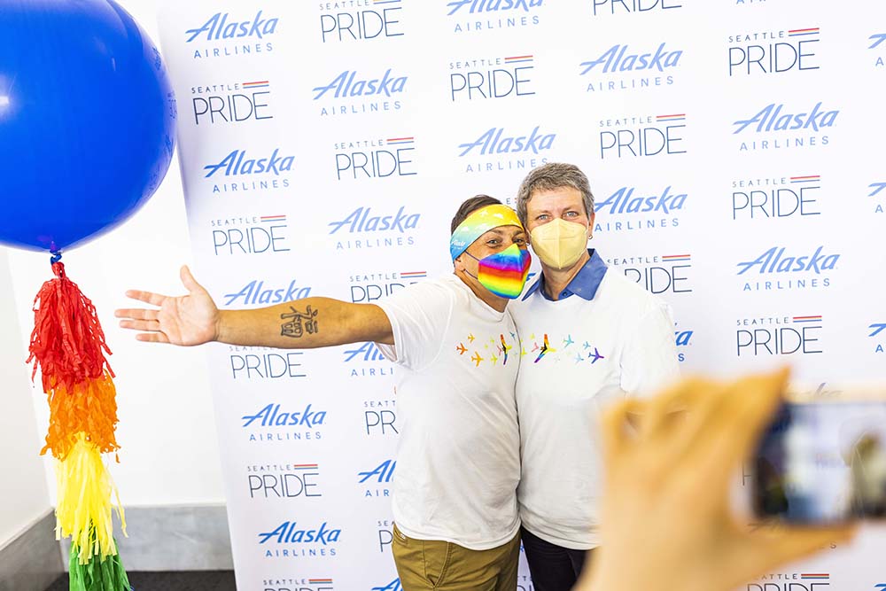 Alaska Airlines takes Pride to the skies with Delight Flights & first ...