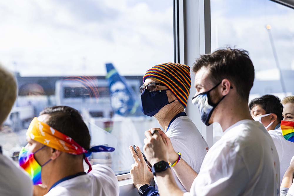 Alaska Airlines takes Pride to the skies with Delight Flights & first ...