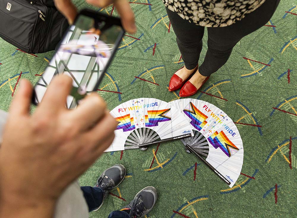 Alaska Airlines takes Pride to the skies with Delight Flights & first ...