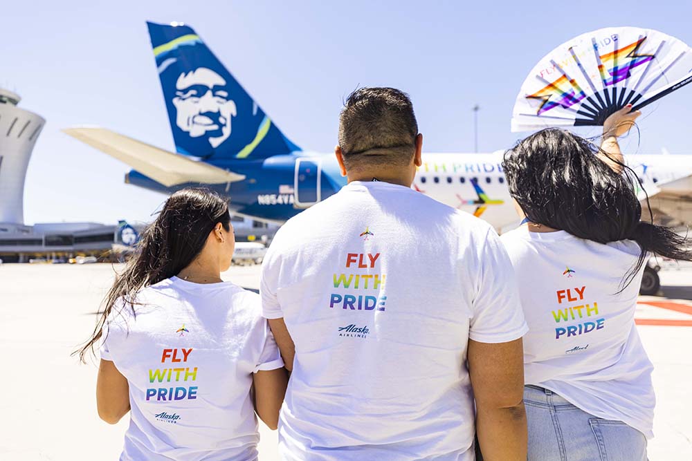 Alaska Airlines takes Pride to the skies with Delight Flights & first ...