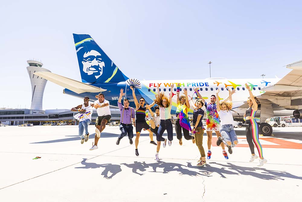 Alaska Airlines takes Pride to the skies with Delight Flights & first ...