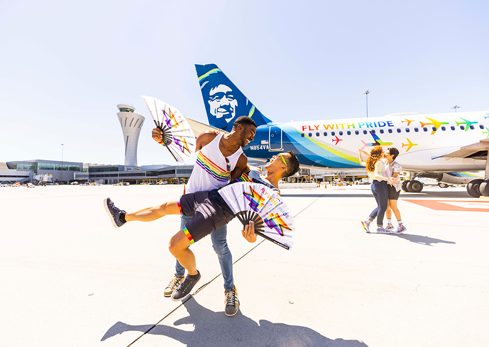 Alaska Airlines takes Pride to the skies with Delight Flights & first ...
