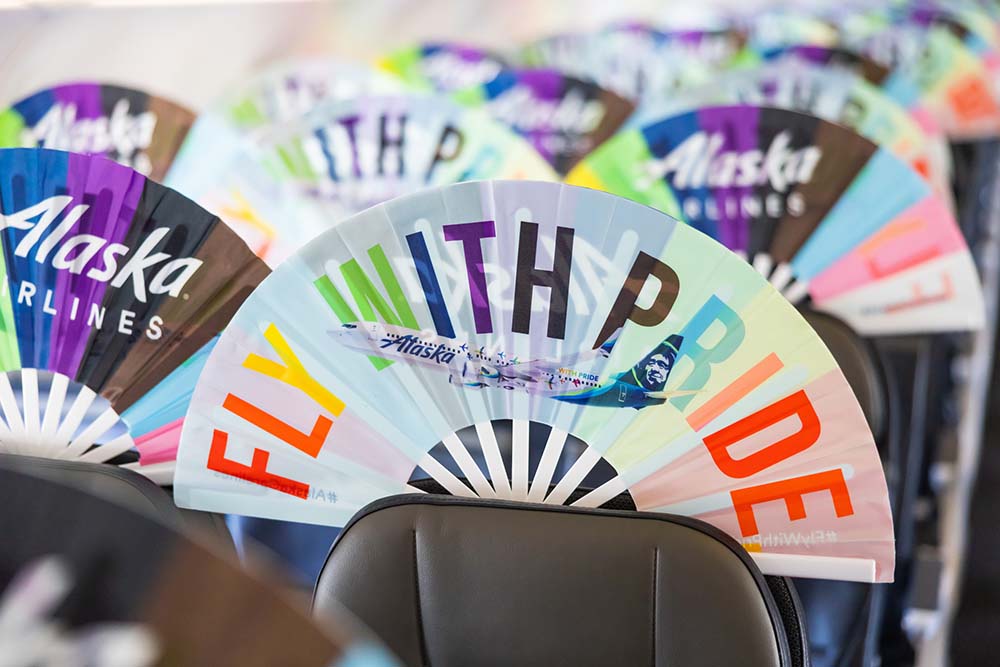 Love is – quite literally – in the air at Alaska Airlines - Alaska ...