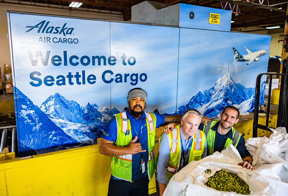 From up top to the tap: Alaska Airlines pulls off ultimate beer run in ...