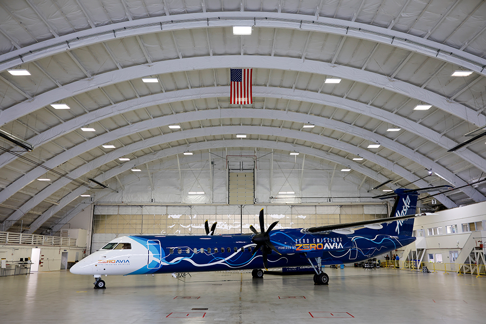 Alaska Airlines and ZeroAvia begin developing world’s largest zero ...