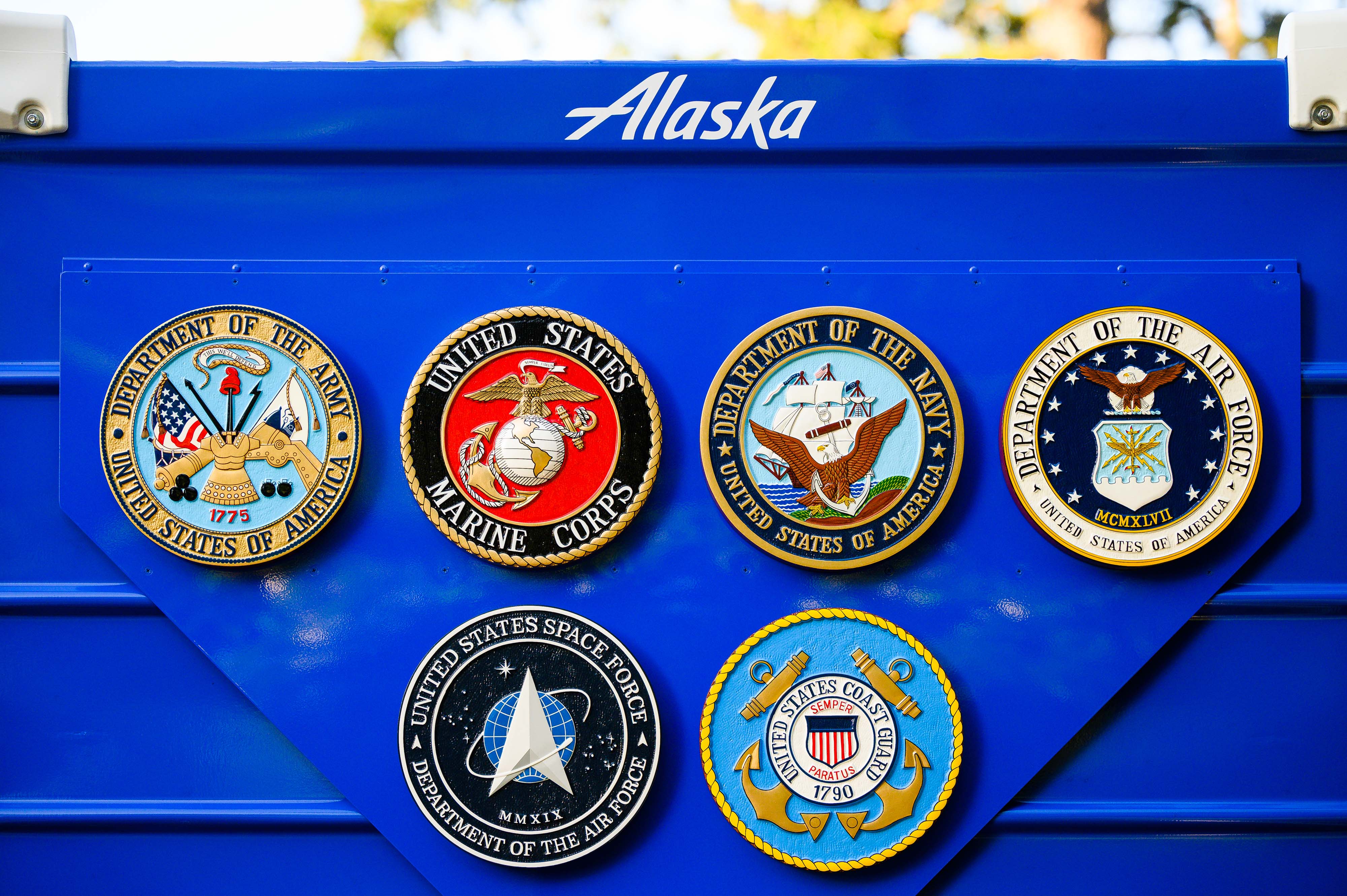 Alaska Airlines 14th Fallen Hero Cart arrives at San Antonio Airport ...