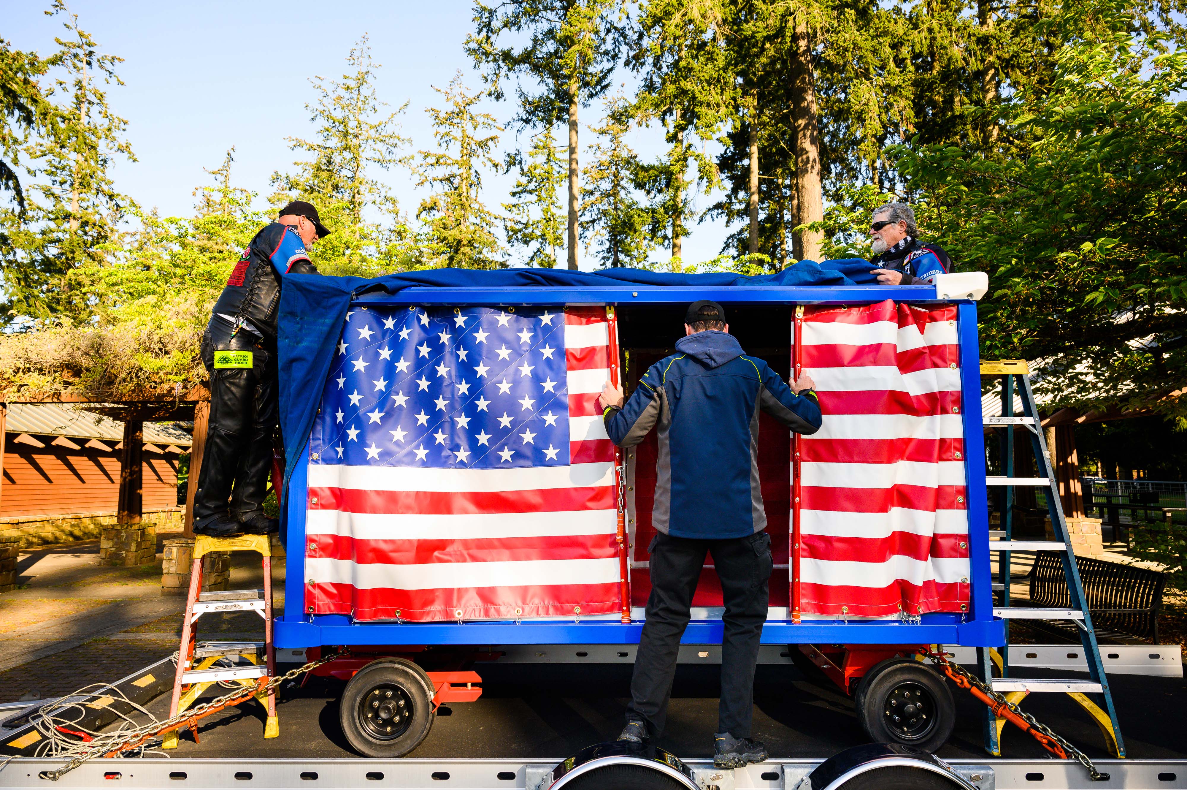 Alaska Airlines 14th Fallen Hero Cart arrives at San Antonio Airport ...