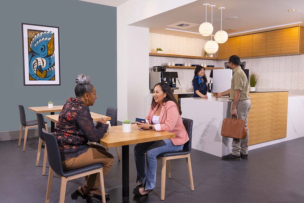 Alaska Airlines reopens renovated D Concourse Lounge in Seattle as part ...