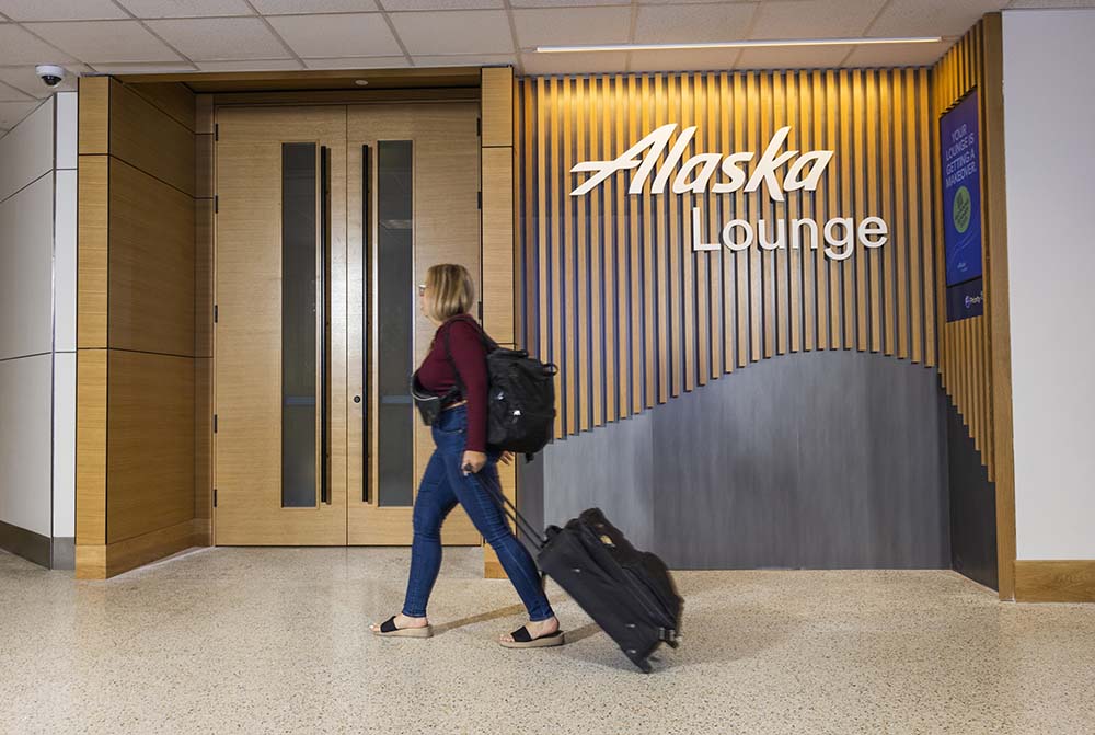 Alaska Airlines reopens renovated D Concourse Lounge in Seattle as part ...