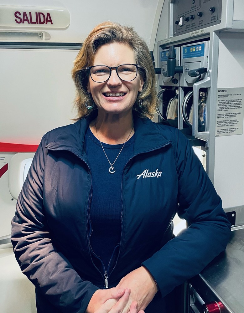 Alaska Airlines flight attendant saves rare flamingo eggs during flight ...