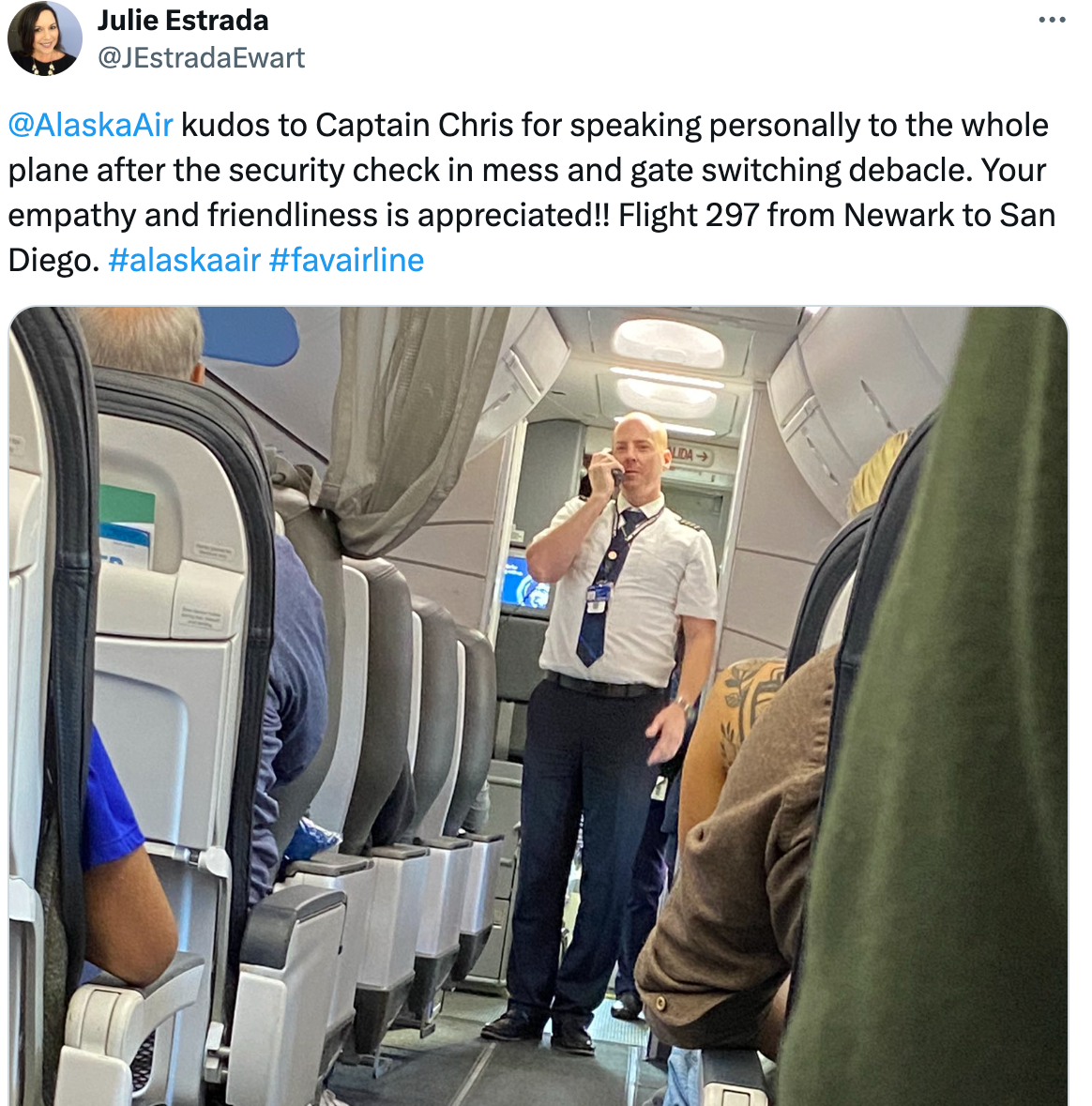 Guests share their appreciation for Alaska Airlines and its employees ...