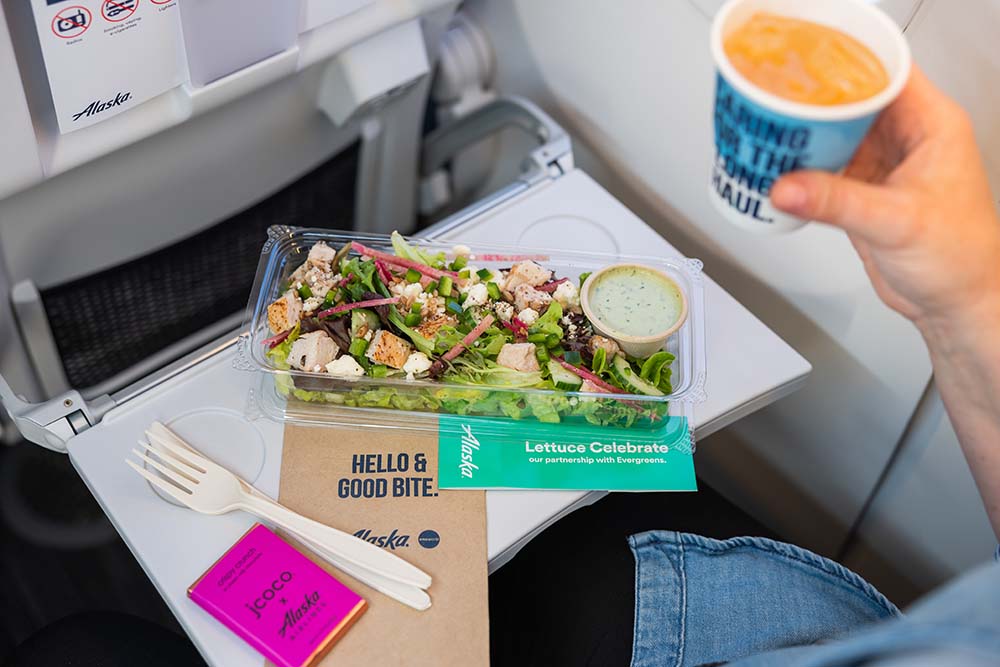 Alaska Airlines brings West Coast flair to premium food and beverage ...