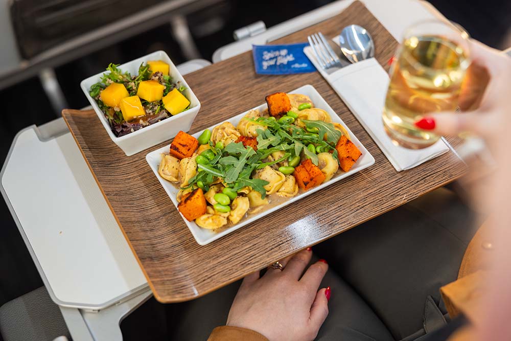Alaska Airlines brings West Coast flair to premium food and beverage ...
