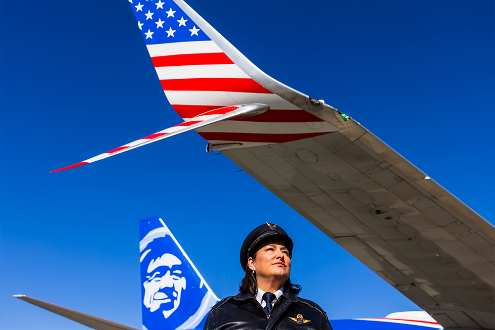 Honoring those who serve: Alaska Airlines salutes members of the U.S ...
