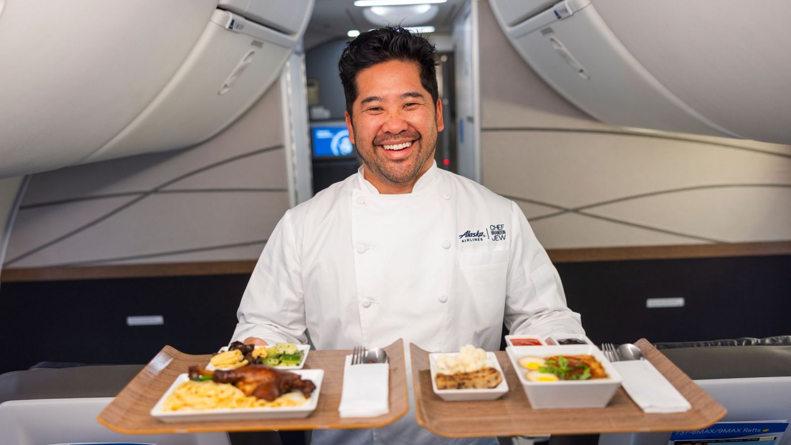 Chef Brandon Jew of Michelin-starred Mister Jiu’s cooks up new First Class menu for Alaska ...
