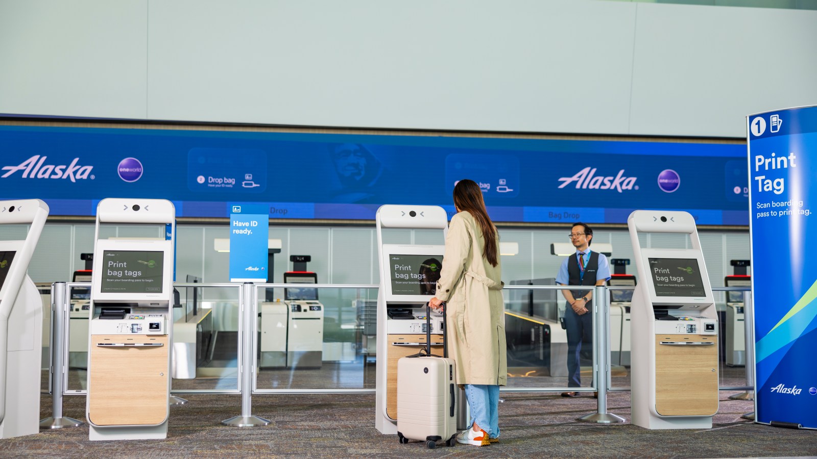 Alaska Airlines T1 Terminal (SFO) - Alaska Airlines, Hawaiian Airlines ...