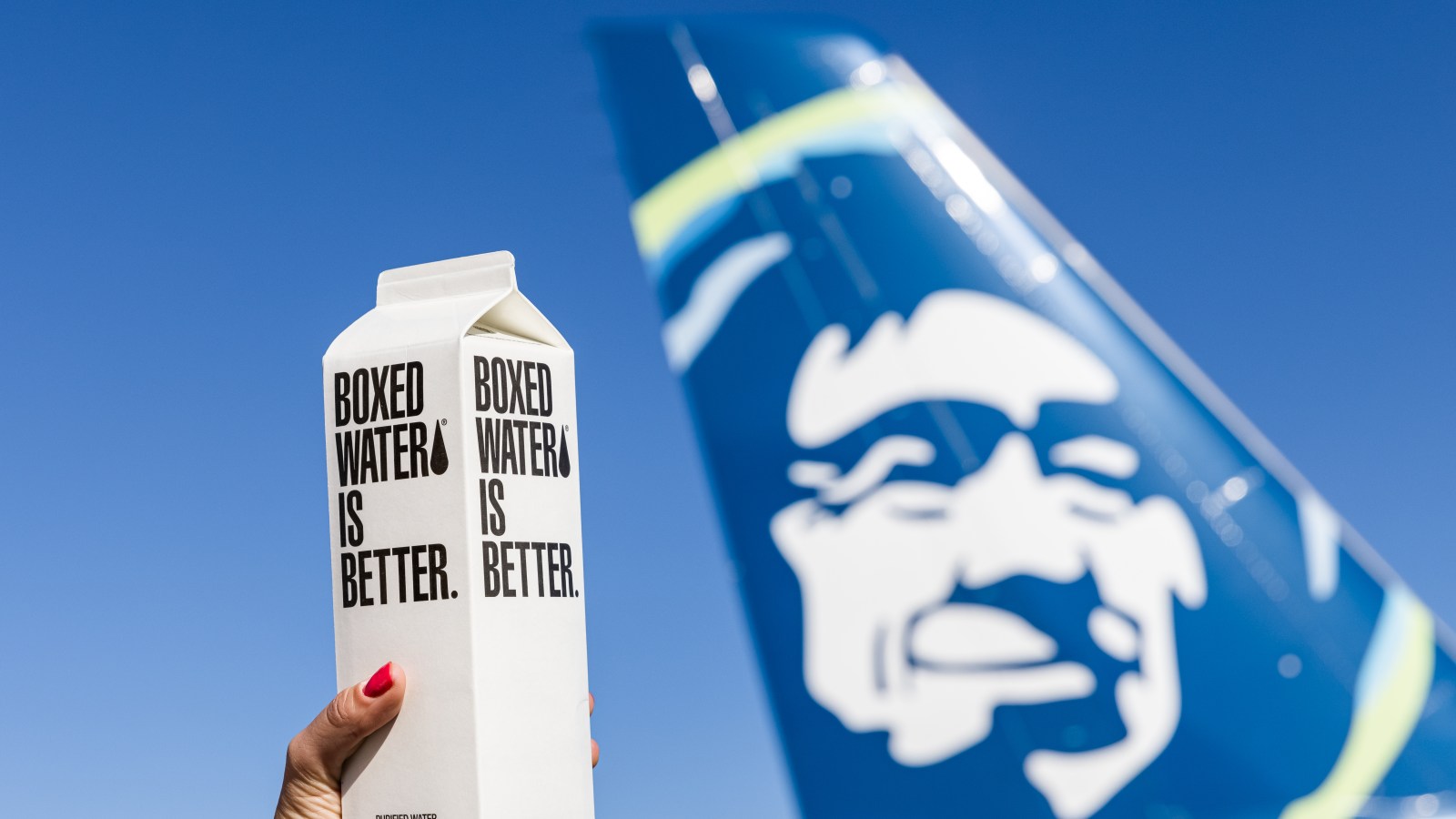 Alaska Airlines x Boxed Water - Alaska Airlines, Hawaiian Airlines and ...