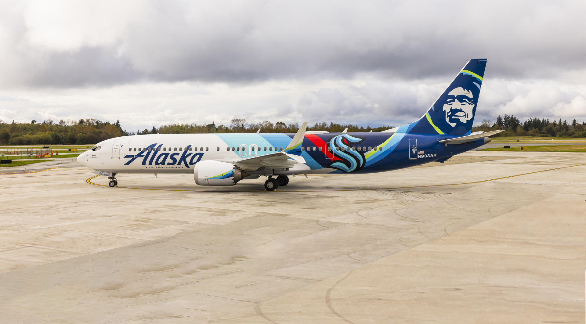 From the deep to the skies Alaska Airlines’ newest Seattle Kraken ...