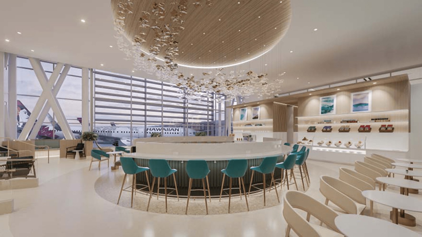 Hawaiian Airlines reveals first look at future premium lounge in ...