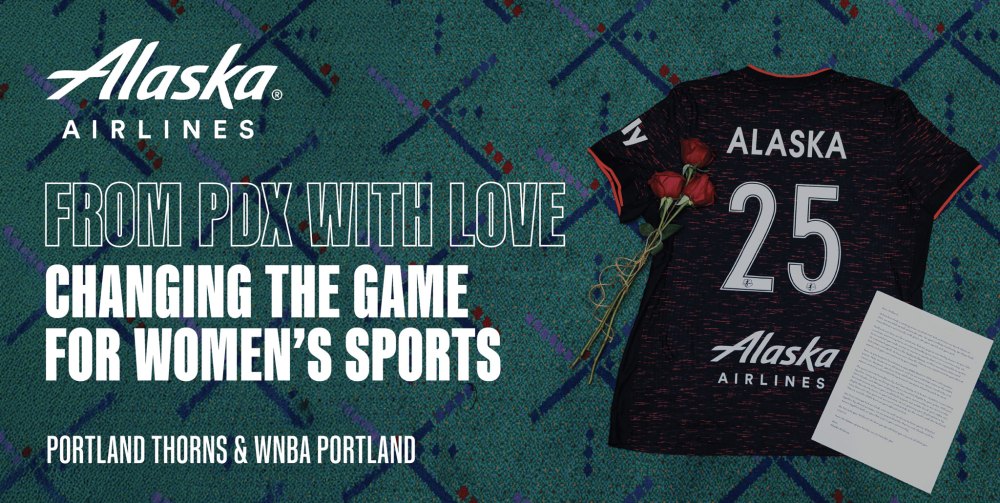 From Portland, with love: Alaska Airlines partners with Portland Thorns ...